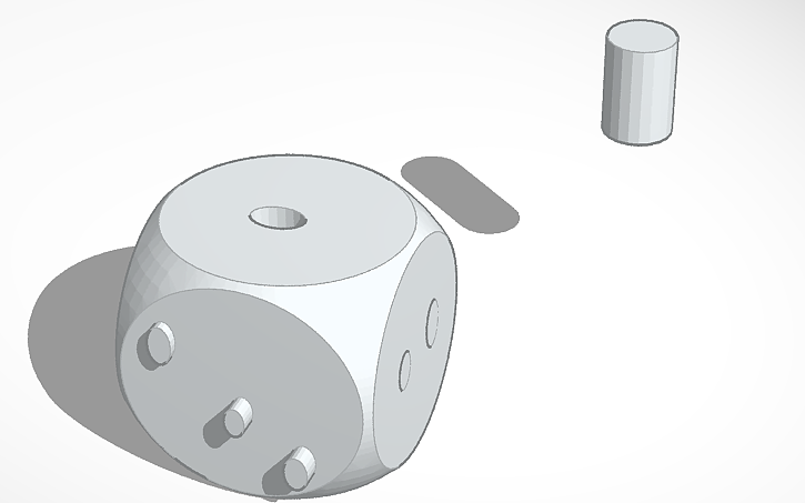3D design noppa | Tinkercad