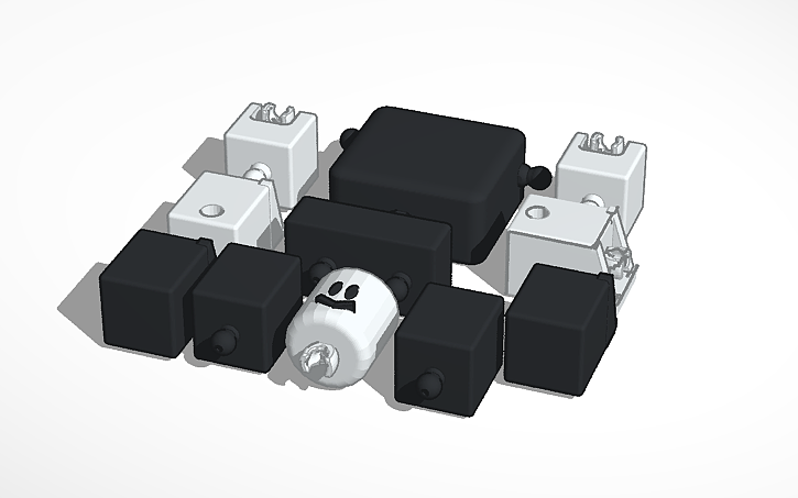 3D design Classic Roblox Character 1 - Tinkercad