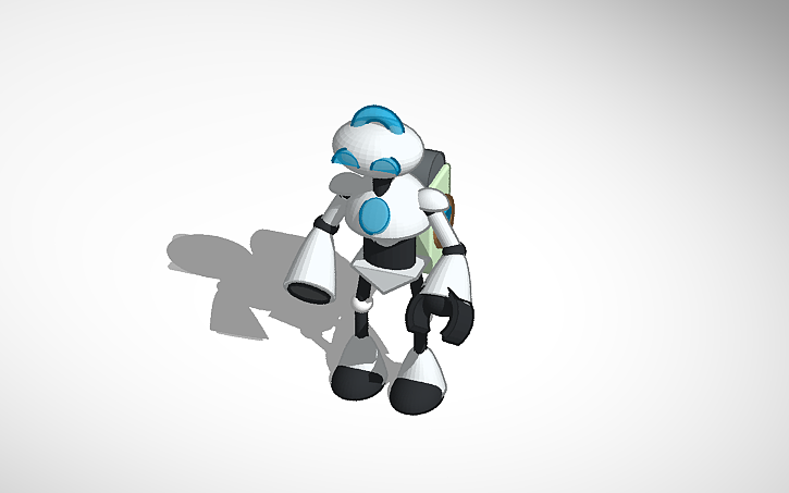 3D design Eco-Bot (Deluxe Model) - Tinkercad