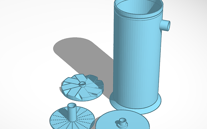 3D design Reactor - Tinkercad