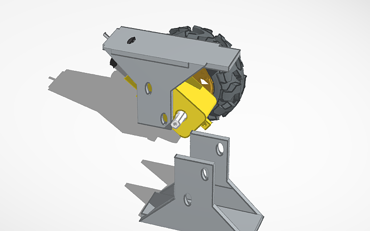 3D design Support Motor 3-6V - Tinkercad