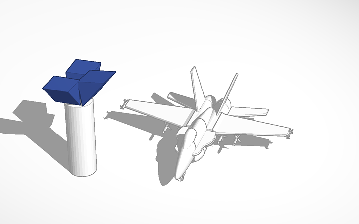 3D design Cool Bomber plane | Tinkercad