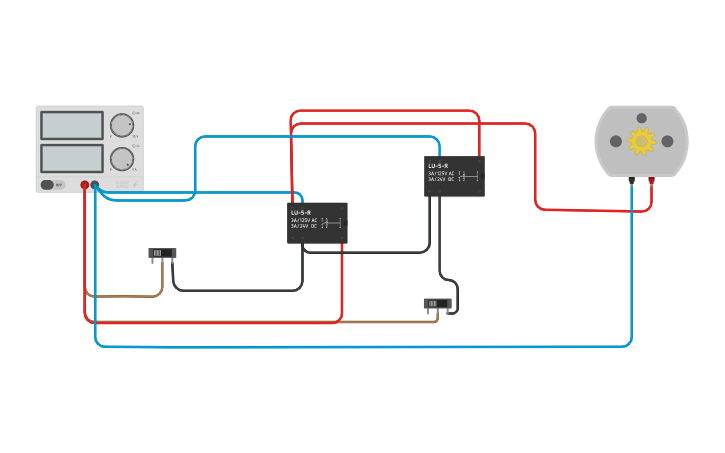 Circuit design interlock No.07 smr.22 | Tinkercad