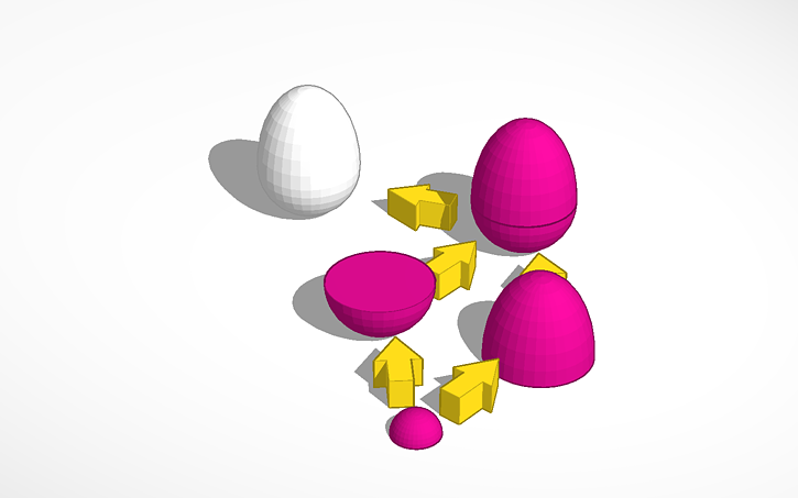 3D design How do I create "Egg" - Tinkercad