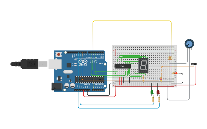 Circuit Design Experiment 3 Initial Scenario 3 Tinkercad