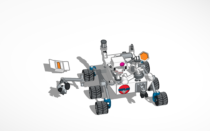 3D design MARS Rover | Tinkercad