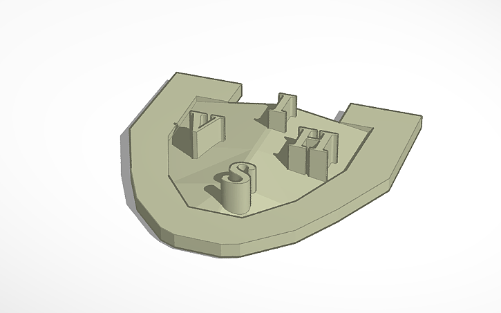 3D design Shield - Tinkercad