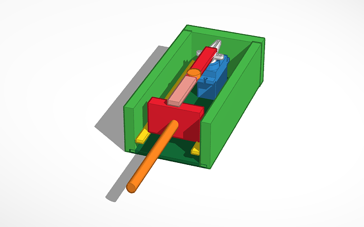 3D design Piston - Tinkercad