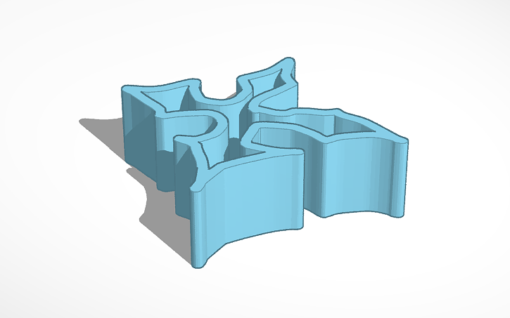 3D design cross - Tinkercad