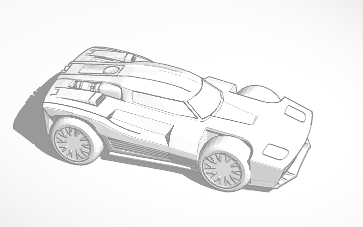 3D design Rocket League Breakout - Tinkercad