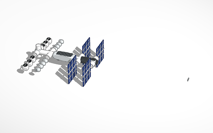 3D design Orbital Space Station. | Tinkercad
