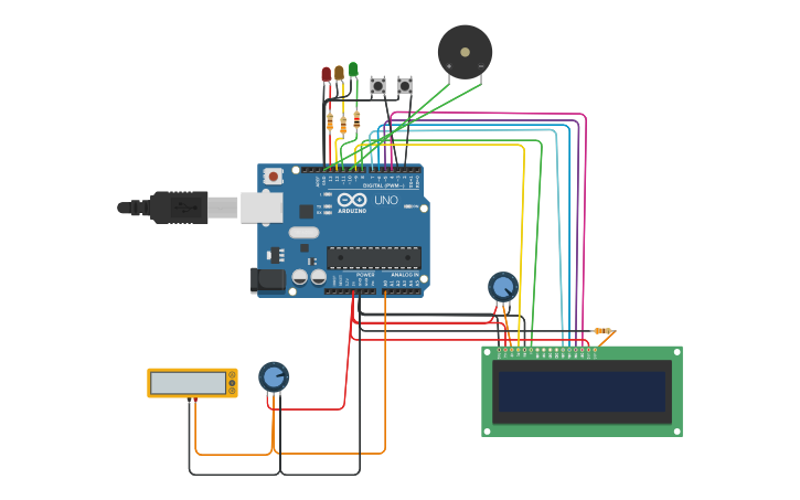 Circuit design Shiny Jaban - Tinkercad