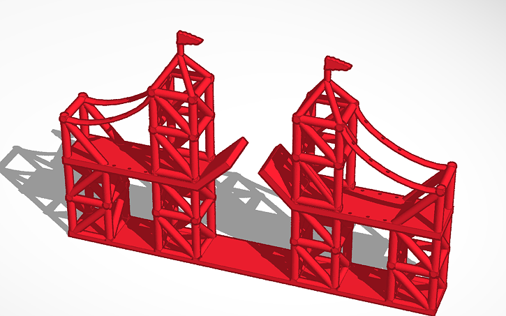 3D design My tower bridge | Tinkercad
