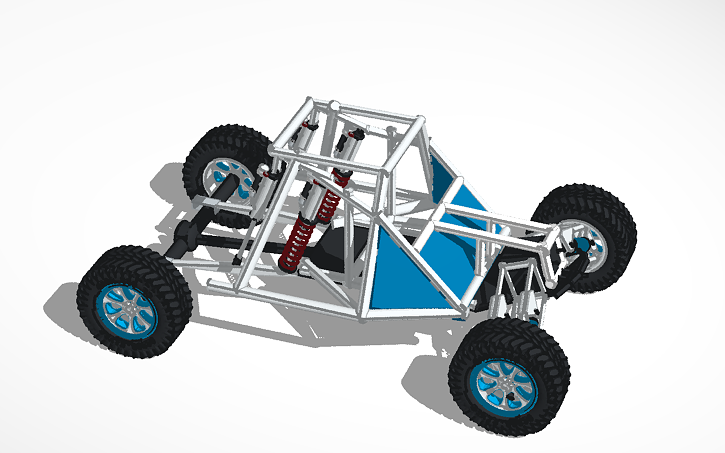 3D design Rock crawler - Tinkercad