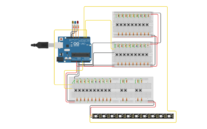 Circuit design Atividade 18 | Tinkercad