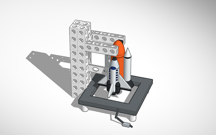 3D design Space Shuttle - Tinkercad
