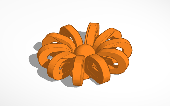 3D design bow using the draw option - Tinkercad