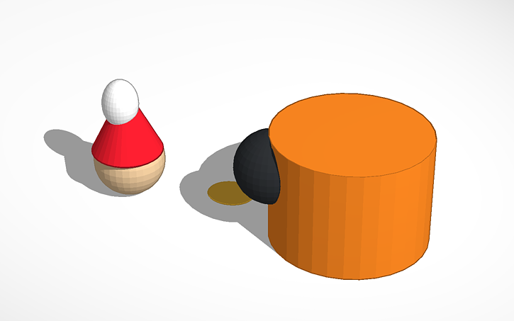 3D design clown | Tinkercad