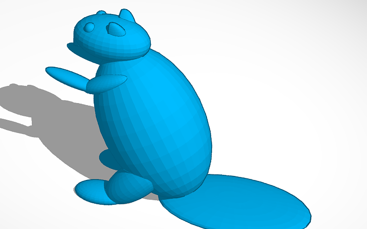 3D design Mr. Beave | Tinkercad