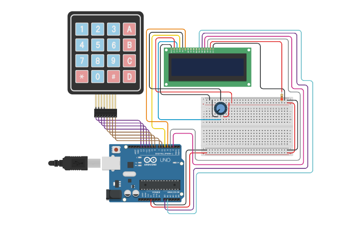 Circuit design Calculadora | Tinkercad