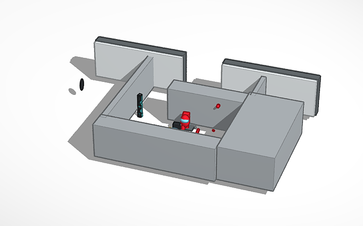 3D design among us project #3 electrical | Tinkercad