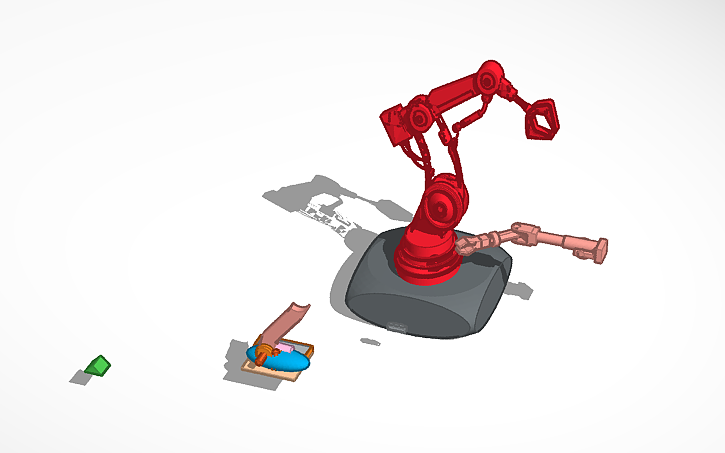 3D design My Robot Arm - Tinkercad