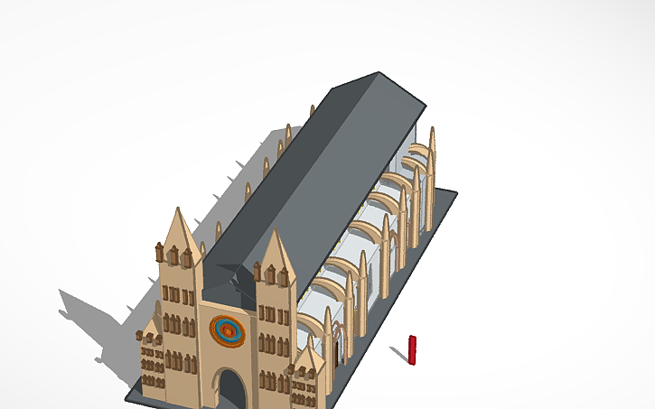 3D design catedral de palma 56 - Tinkercad