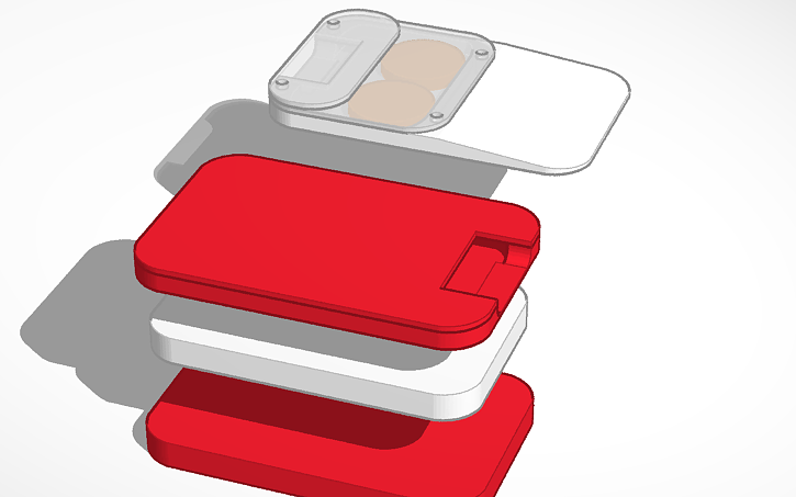 3D design Credit Card Torch - Tinkercad