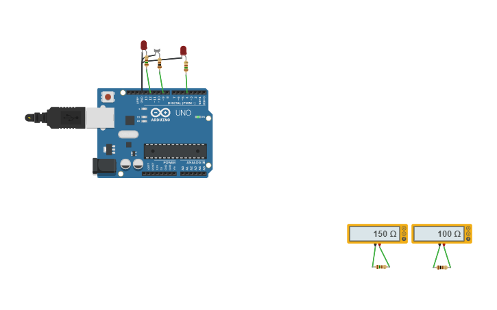 Circuit design PROGRAMACIÓN CON ARDUINO | Tinkercad