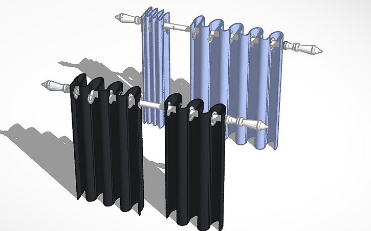 3D design Curtains - Tinkercad