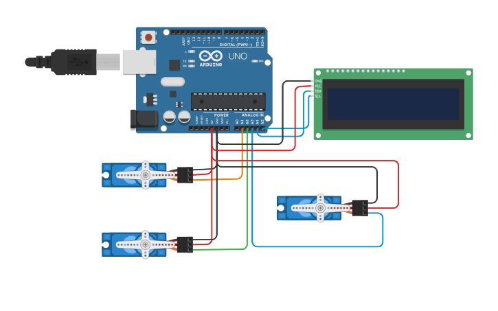 Circuit Design Assignment 11 Servo Motor Tinkercad