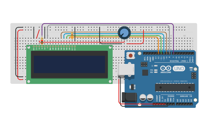 Circuit design DISPLAY PAC-MAN | Tinkercad