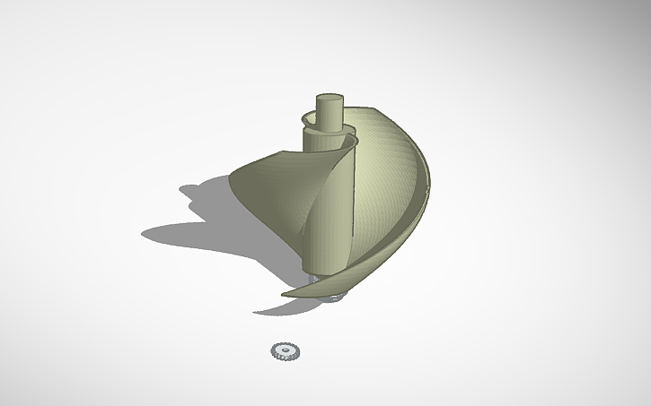 3D design MODULAR WIND TURBINE - Tinkercad