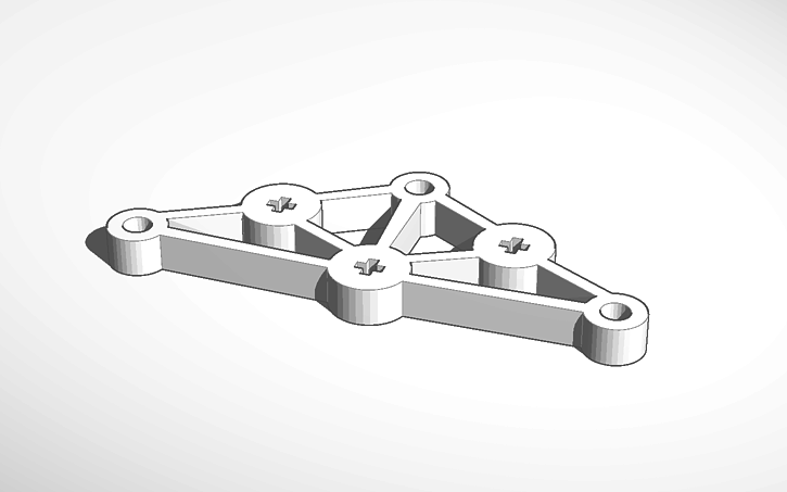 3D design Lego EV3 Tank Track Frame - Tinkercad