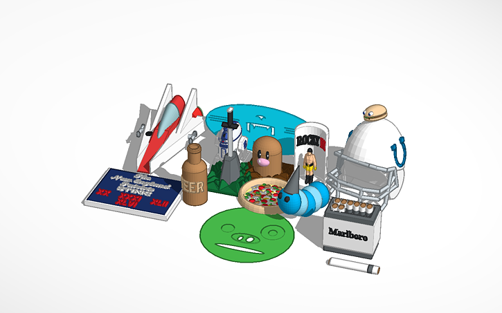 3D design Happy Birthday Patrick!! - Tinkercad