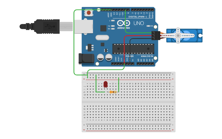 Circuit design Proyecto arduino - Tinkercad