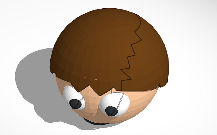 3D design Head - Tinkercad