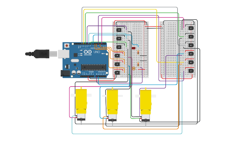 Circuit Design ИС Поиск света Задание 3 Tinkercad