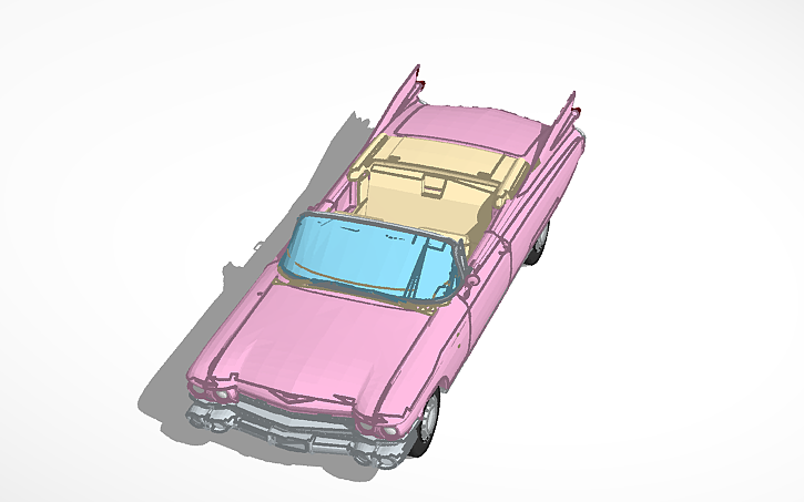 3D design 1959 Cadillac Eldorado Biarritz Convertible - Tinkercad
