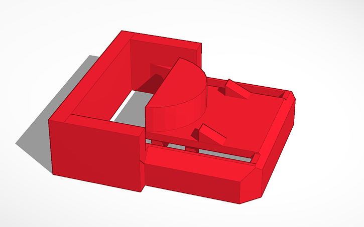 3D design CPAP Face Mask Clip - Tinkercad