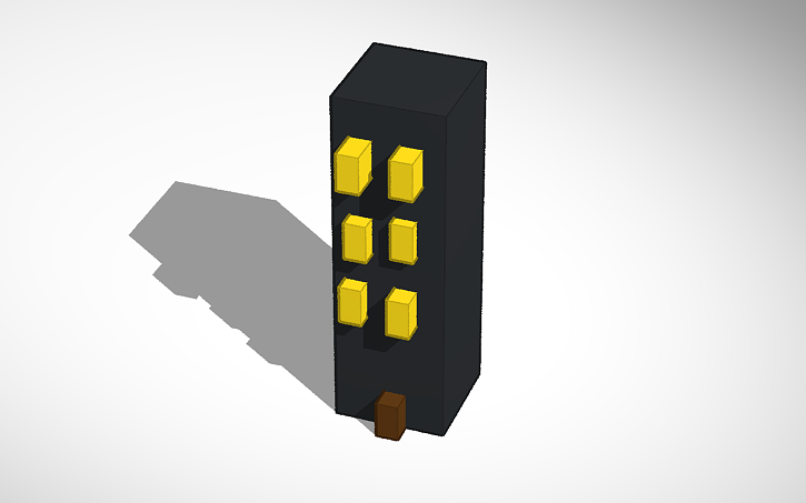 3D design building - Tinkercad