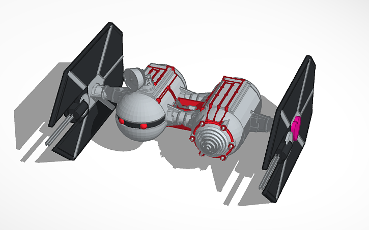 3D design Fighter - Tinkercad