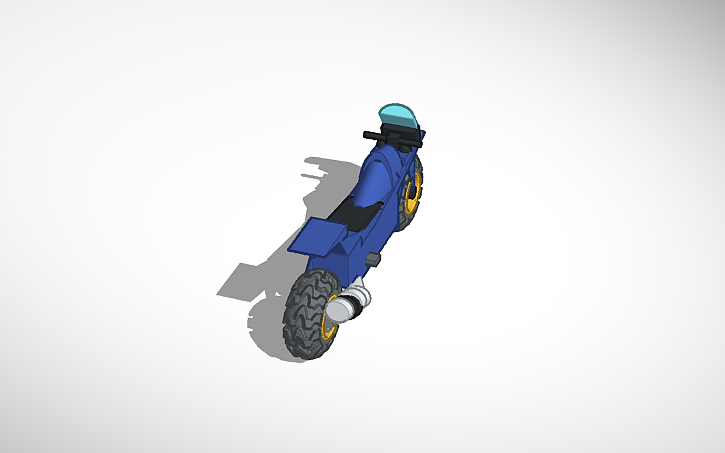 3D design motorcycle | Tinkercad