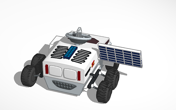 3D design Rover lunar | Tinkercad