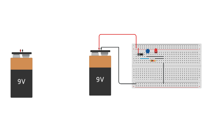 Circuit design Capacitor Circuit 5 | Tinkercad