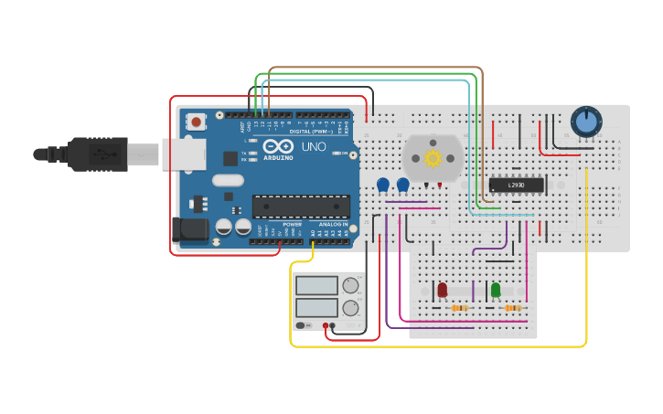 Circuit design auto_motor | Tinkercad