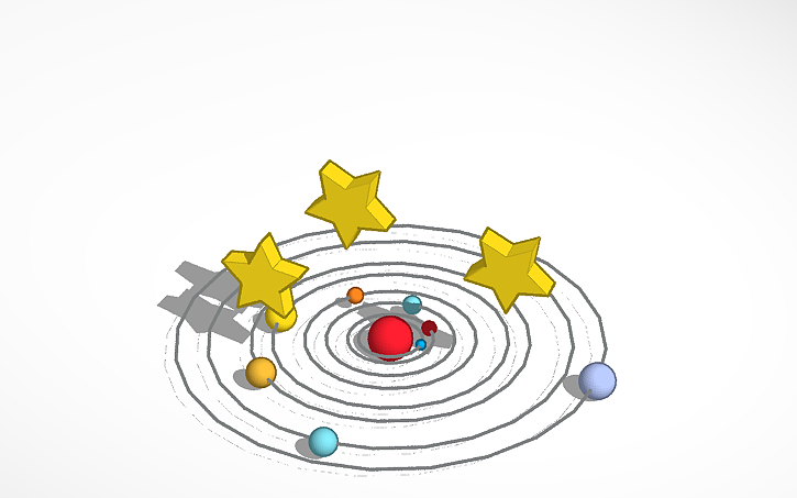 3D design The Solar System | Tinkercad