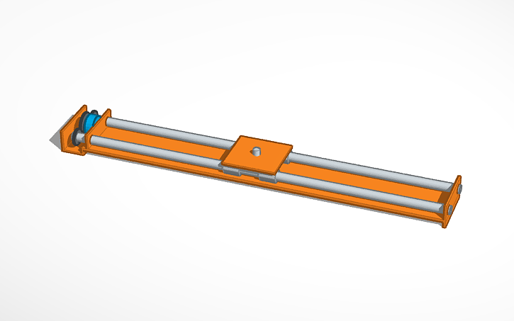 3D design Camera Slider - Tinkercad