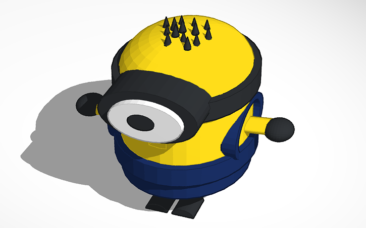 3D design minion | Tinkercad