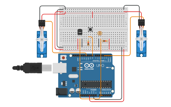 Circuit design Clase 17 - Invernadero | Tinkercad Circuit design Clase 17 - Invernadero | Tinkercad